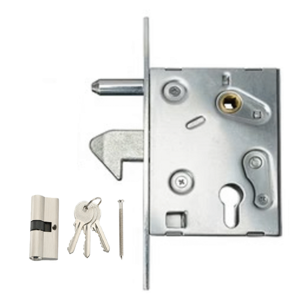 Heavy Duty Sliding Gate / Door Lock – Aluminium Cylinder with Brass ...